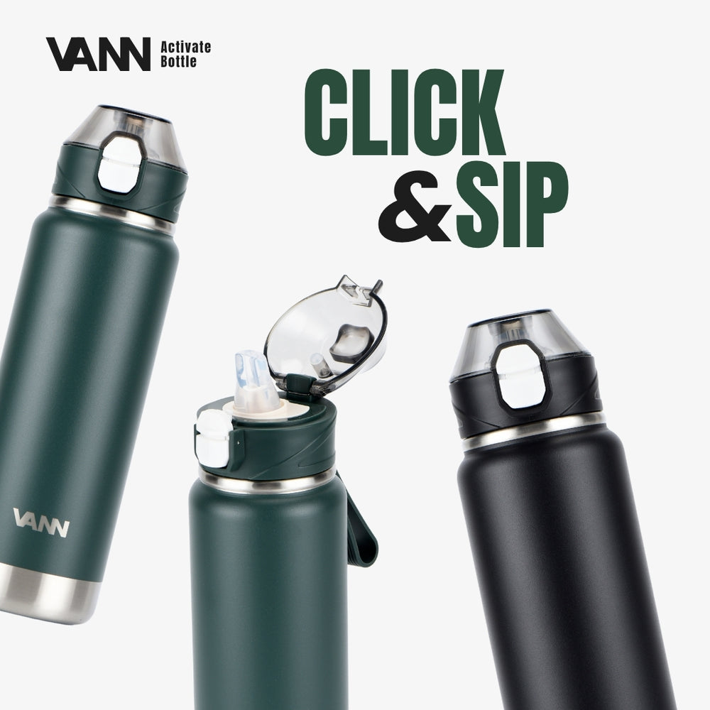 VANN | Ultimate Drinkware | #1 Stainless Steel Drinking Bottle | Reusable