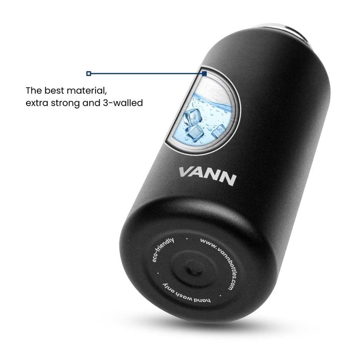 VANN | Ultimate Drinkware | #1 Stainless Steel Drinking Bottle | Reusable
