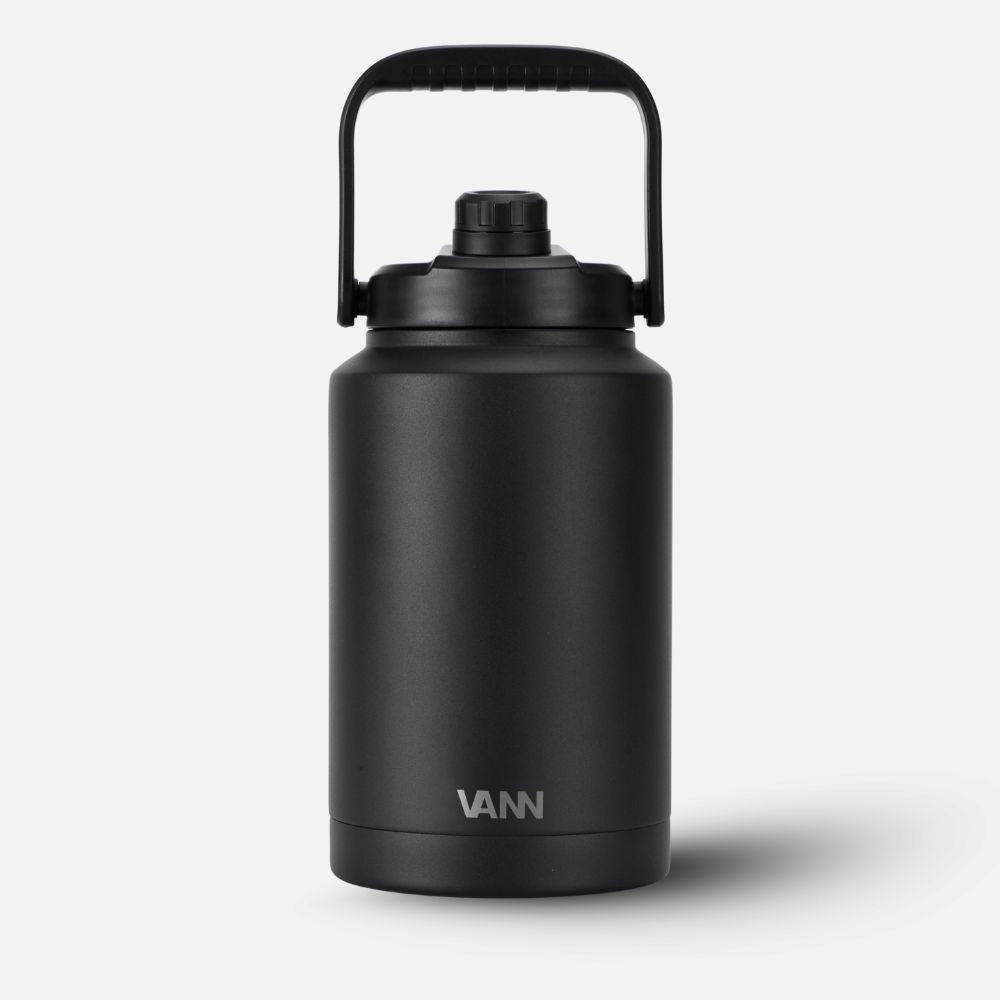 Waterjug 3.8 Liter van staal | Thermoskan 10U warm / 10U koud | VANN