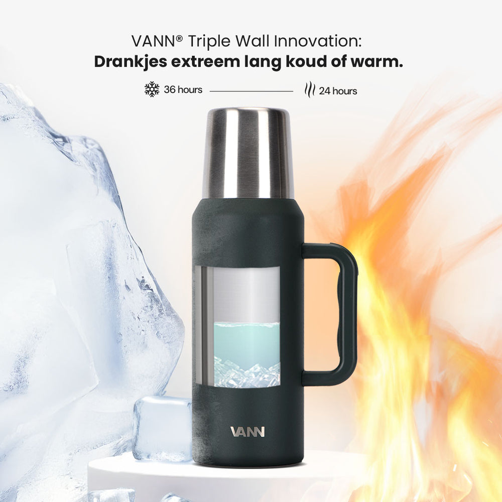 VANN | Ultimate Drinkware | #1 Stainless Steel Drinking Bottle | Reusable