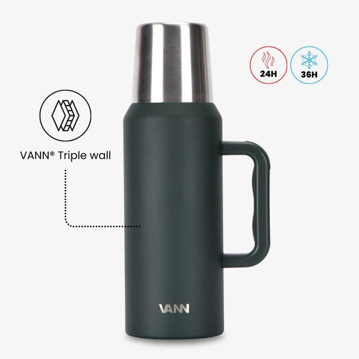 VANN | Ultimate Drinkware | #1 Stainless Steel Drinking Bottle | Reusable