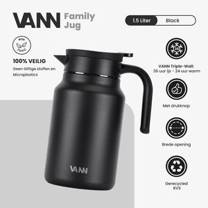 VANN | Ultimate Drinkware | #1 Stainless Steel Drinking Bottle | Reusable